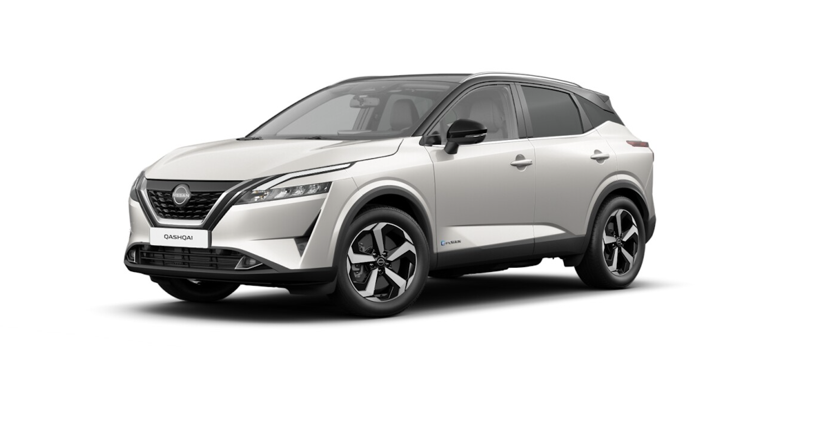 Nissan Qashqai 2022 - White Pearl/Diamond Black Premium Metallic | FINN