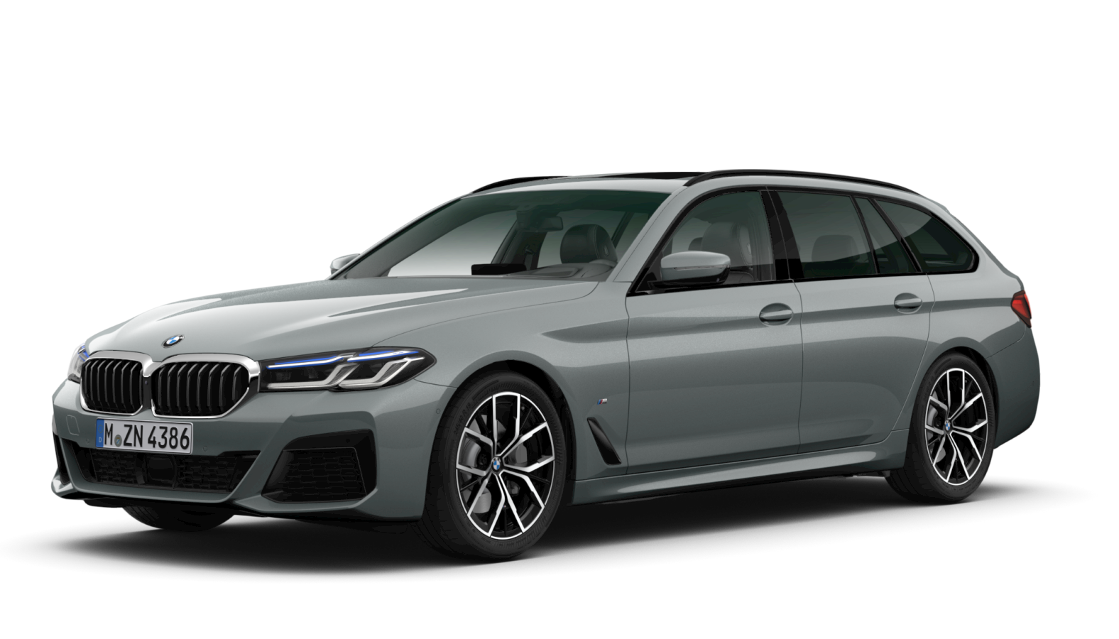 BMW 5er Touring 2023 - Skyscraper Grau Metallic | FINN